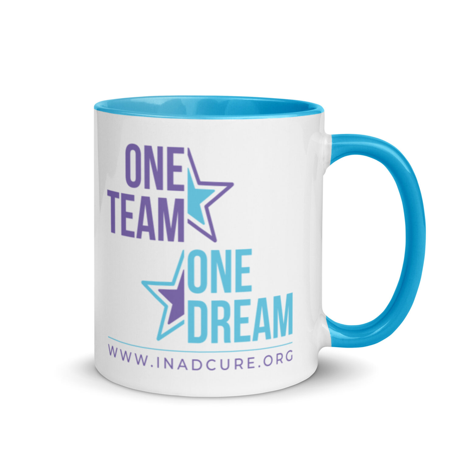 INADcure One Team One Dream Star Mug with Color Inside - Humanity Source